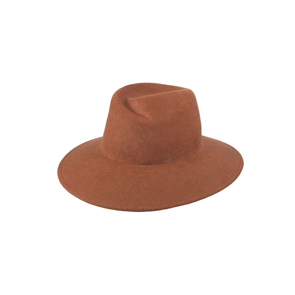 Wollen dameshoed met unieke kroon | Yulia wollen hoed | Officiële ...